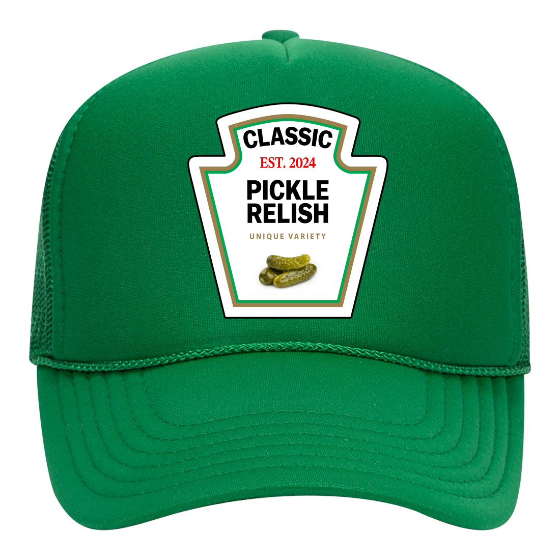 Wild Bobby Classic Pickle Relish Funny Condiment Cap DIY Costume Hat ...