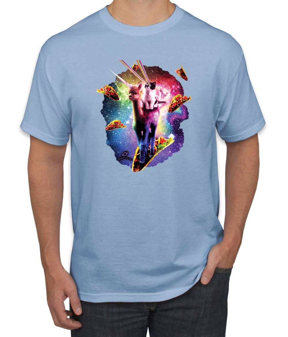 Wild Bobby, Cosmic Trippy Cat Riding Llamacorn in Space, Animal Lover ...
