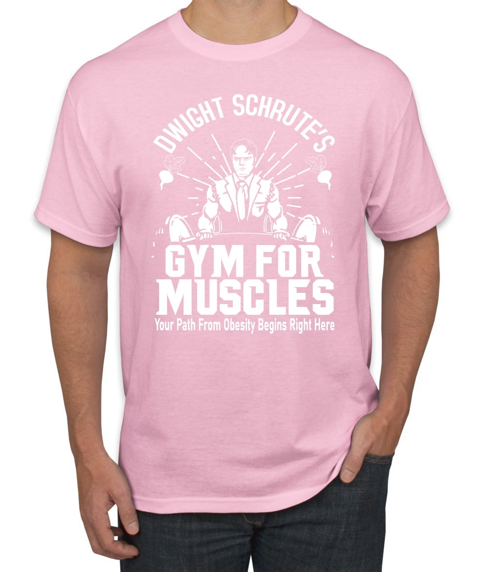 Wild Bobby, Dwight Schrute's Gym for Muscles Pop Culture Men's Graphic ...