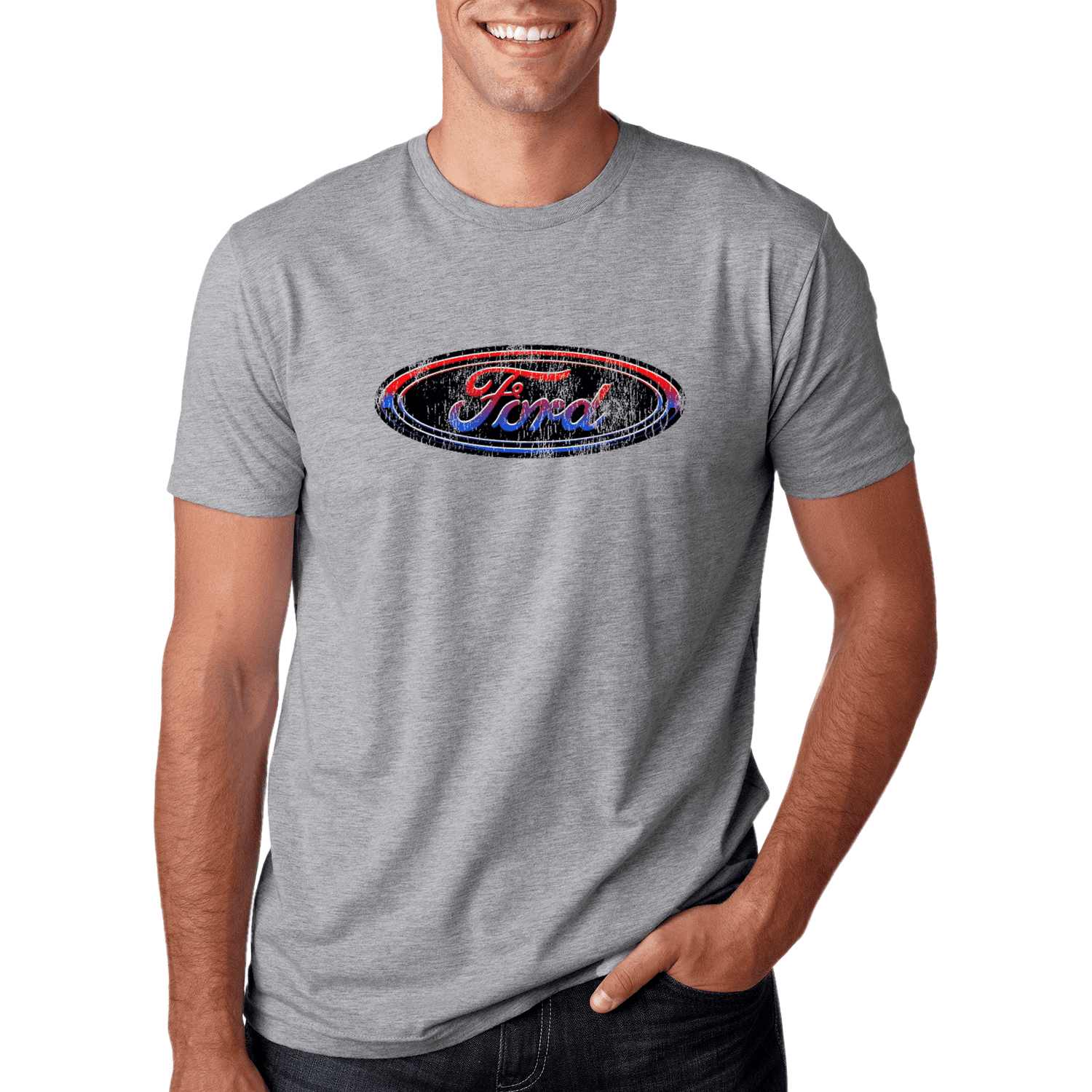 Wild Bobby, Ford Distressed USA Red White and Blue Tough Logo Cars and ...