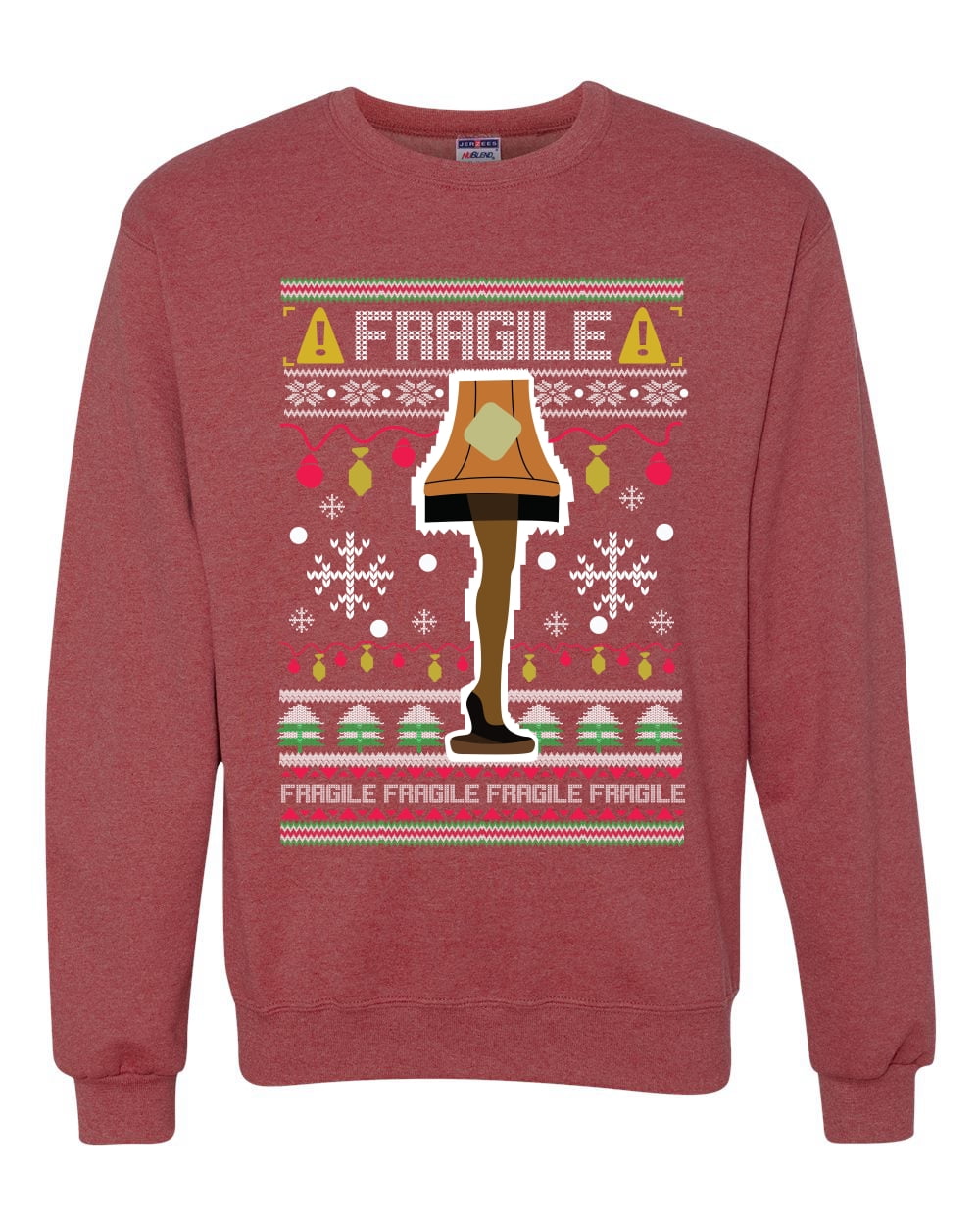 Wild Bobby, Funny Fragile Leg Lamp Christmas Story Movie Ugly Christmas ...