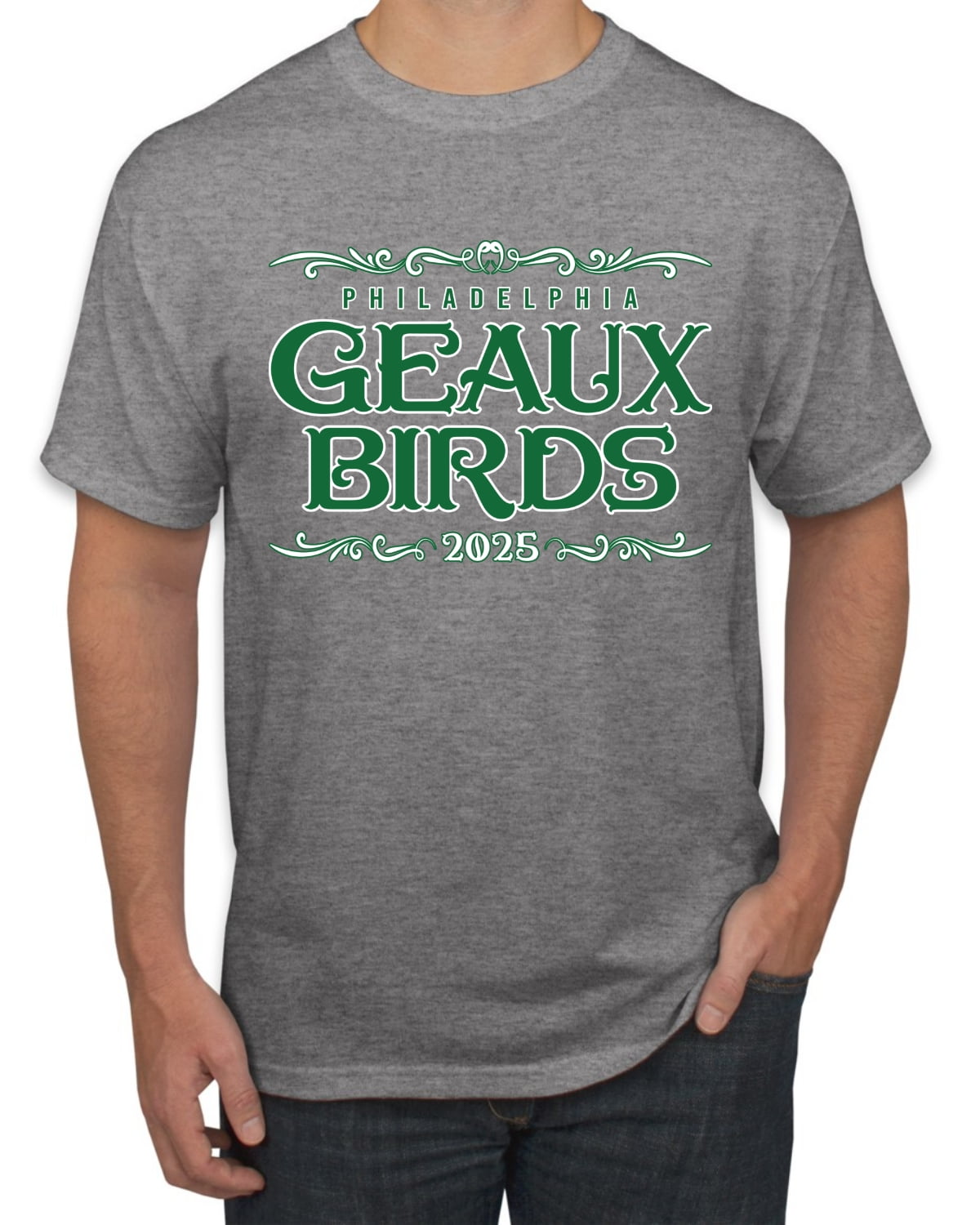 Wild Bobby Geaux Birds 2025 Classic Philly PA Football Est 1933 Men Tee ...