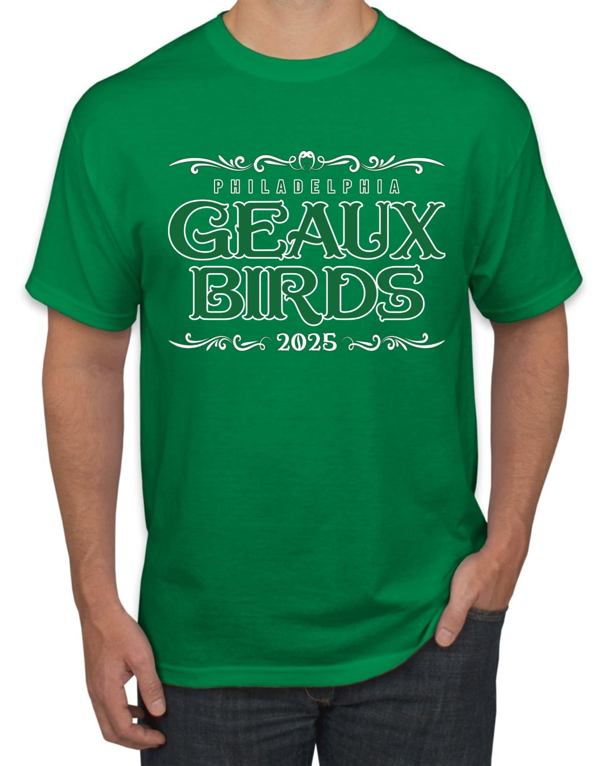 Wild Bobby Geaux Birds 2025 Classic Philly PA Football Est 1933 Men Tee ...