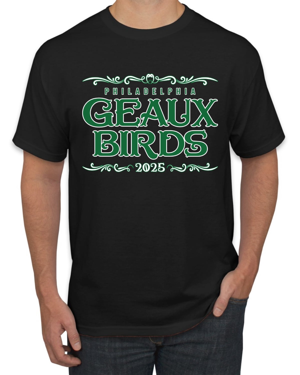 Wild Bobby Geaux Birds 2025 Classic Philly PA Football Est 1933 Men Tee ...