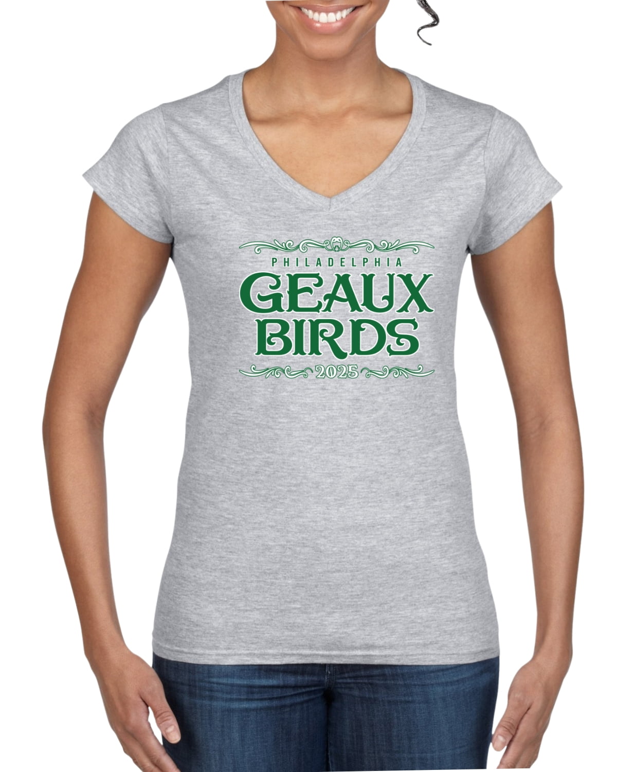 Wild Bobby Geaux Birds 2025 Classic Philly PA Football Est 1933 Women ...