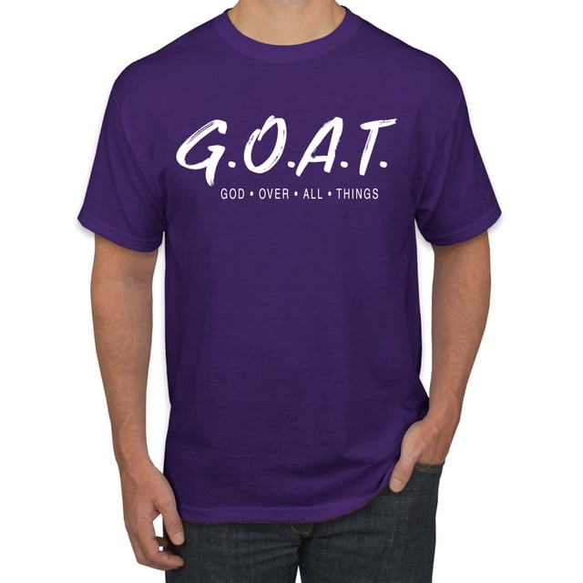 Wild Bobby Goat God Over All Things Inspirational/Christian Men Graphic ...