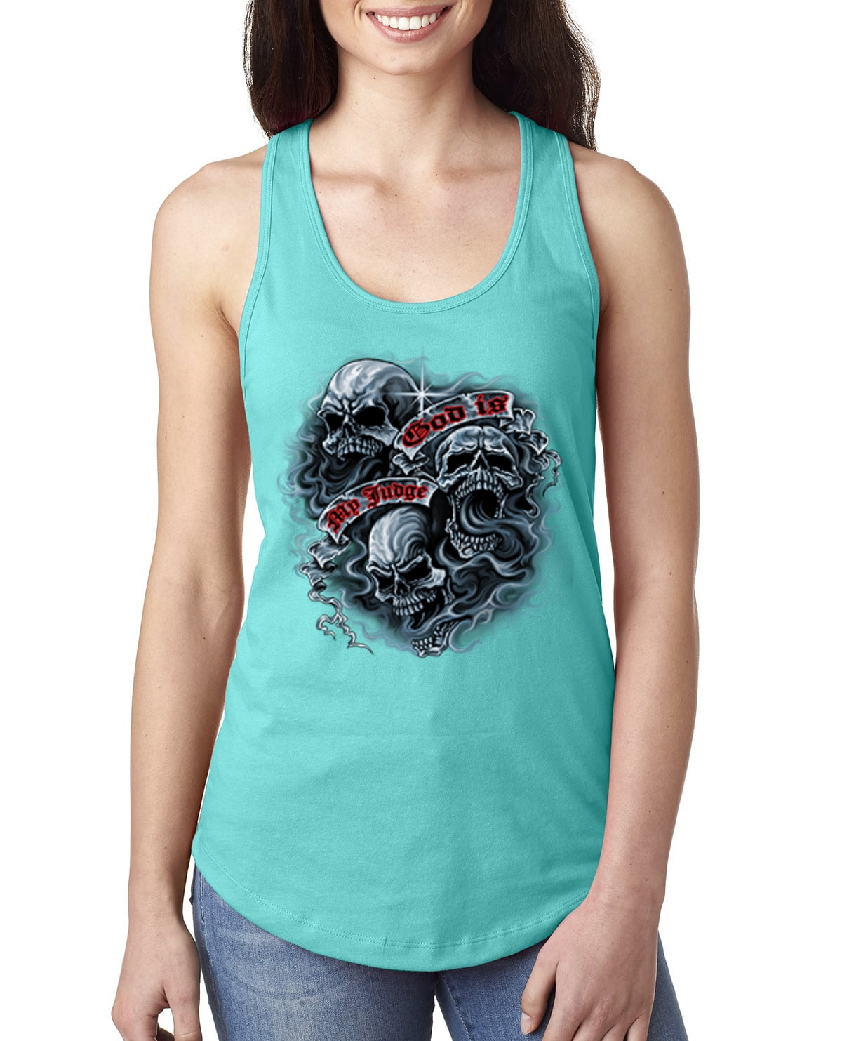 Wild Bobby, God Is My Judge Smokey Gray Skull Dark Pop Culture Ladies ...