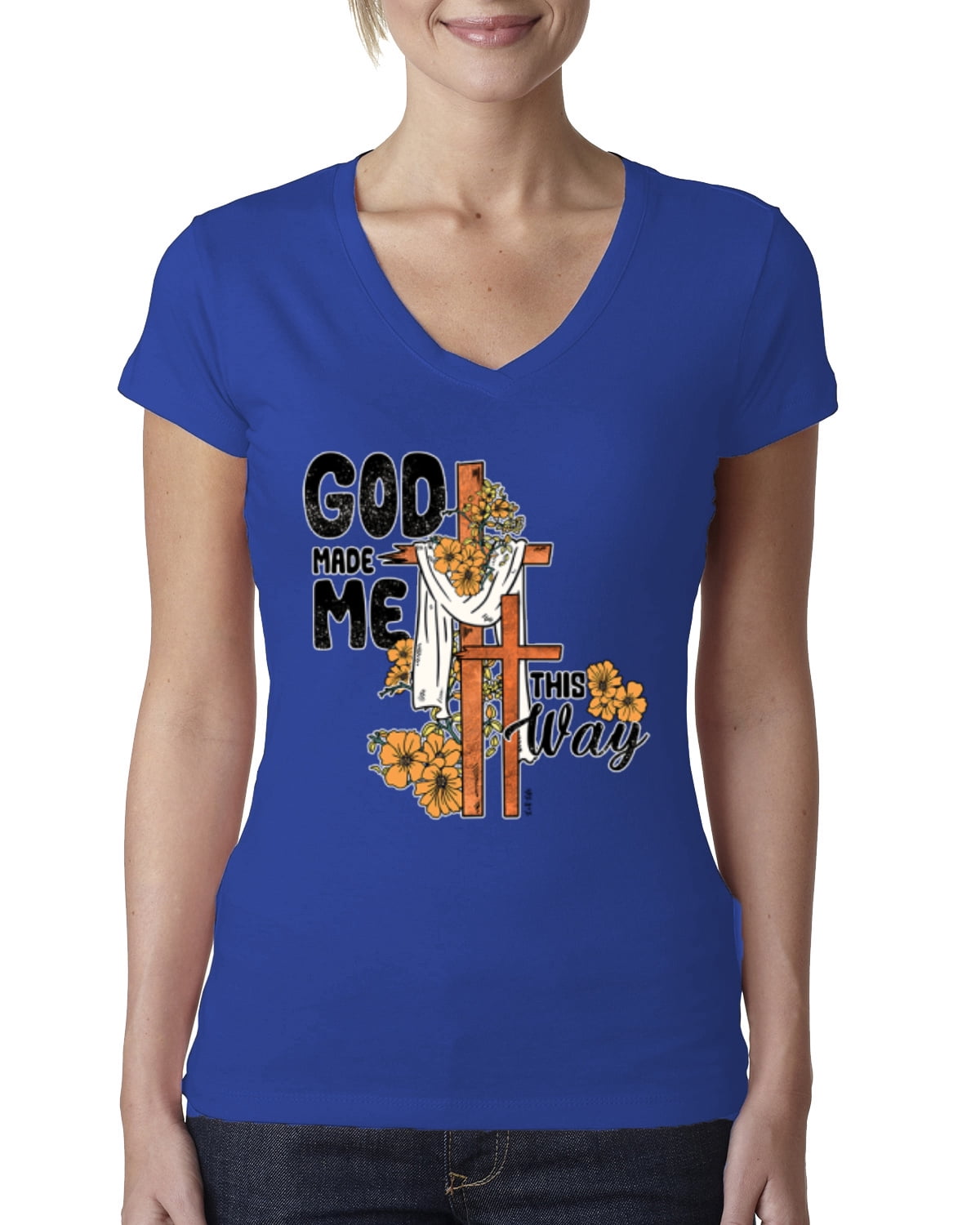 Wild Bobby God Made Me This Way Cross with Sunflowers Inspirational ...