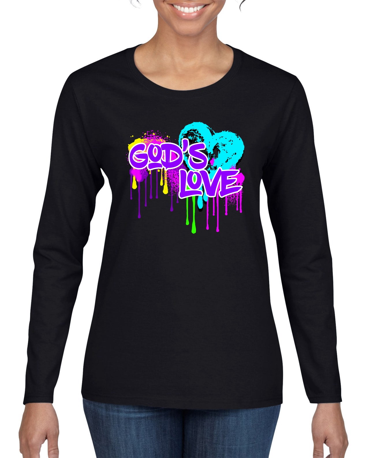Wild Bobby, Graffiti Art God's Love, Inspirational/Christian, Women ...