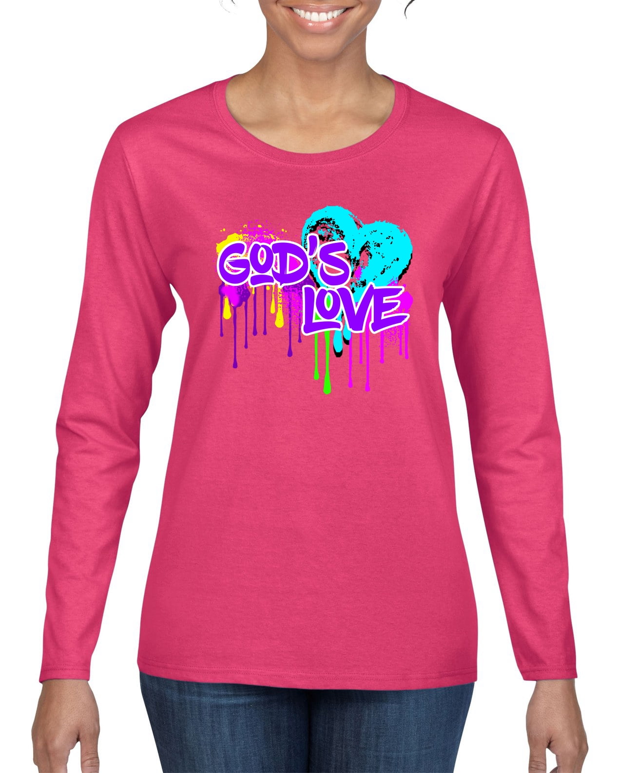 Wild Bobby, Graffiti Art God's Love, Inspirational/Christian, Women ...