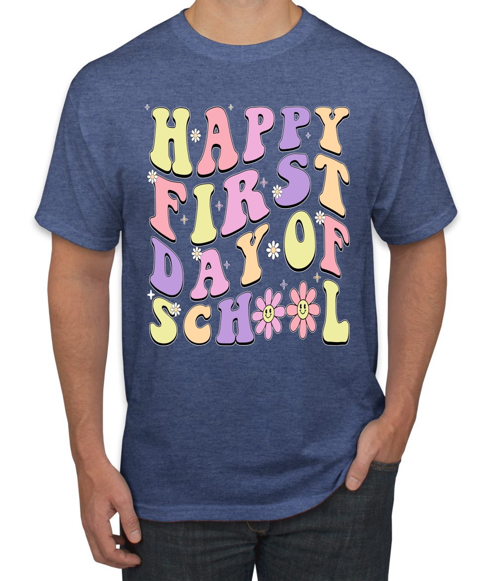 Wild Bobby Happy First Day of School Groovy Letter Back to School ...