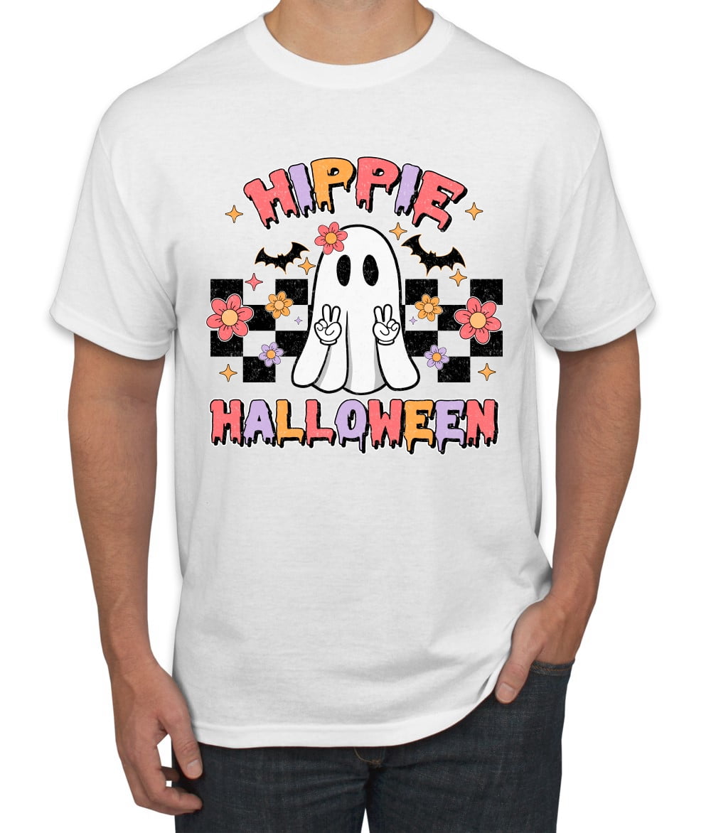 Wild Bobby Hippie Halloween Ghost Bats Stars Halloween Pink Orange ...