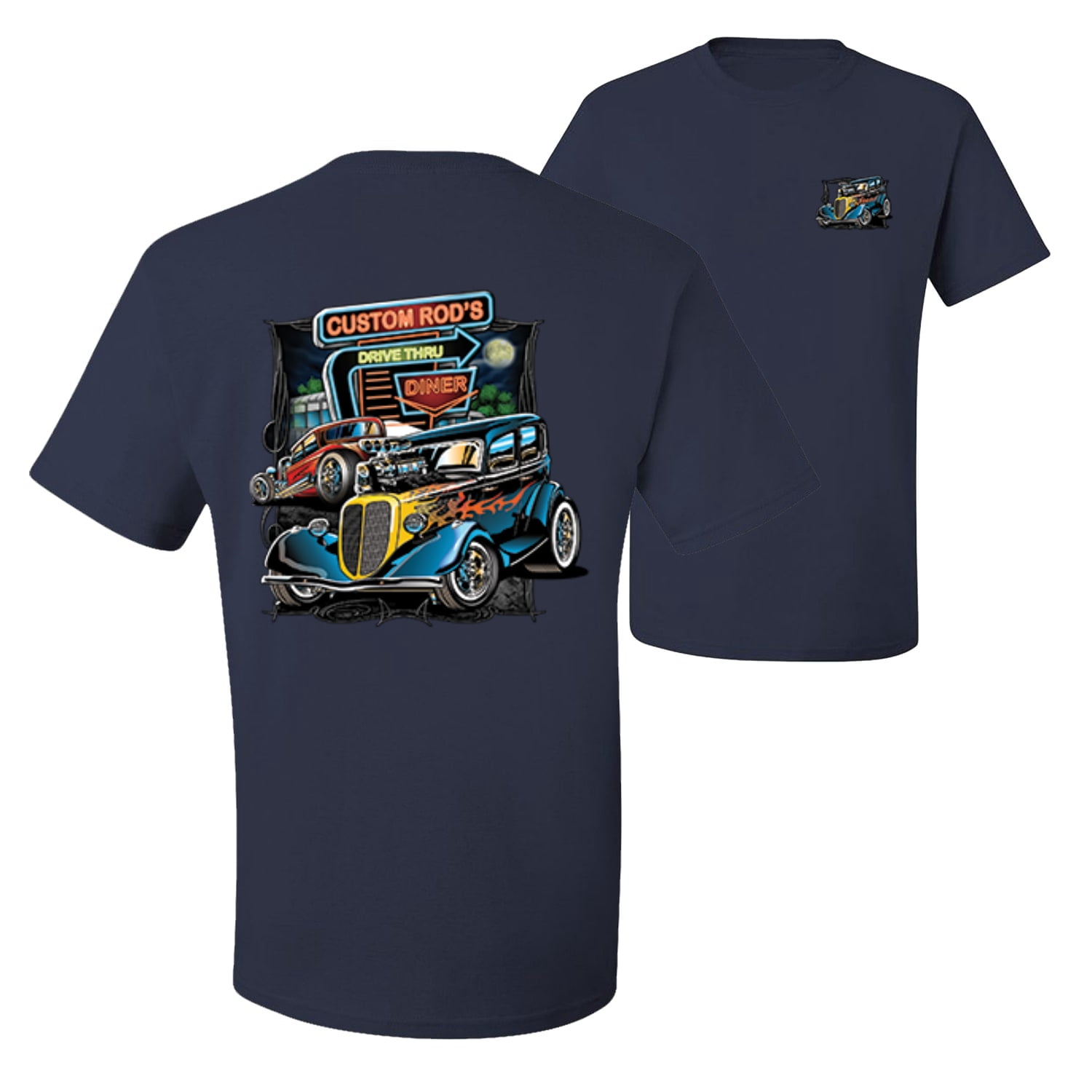 Wild Bobby,Hot Custom Rods Drive Thru Diner Cars and Trucks Front and ...