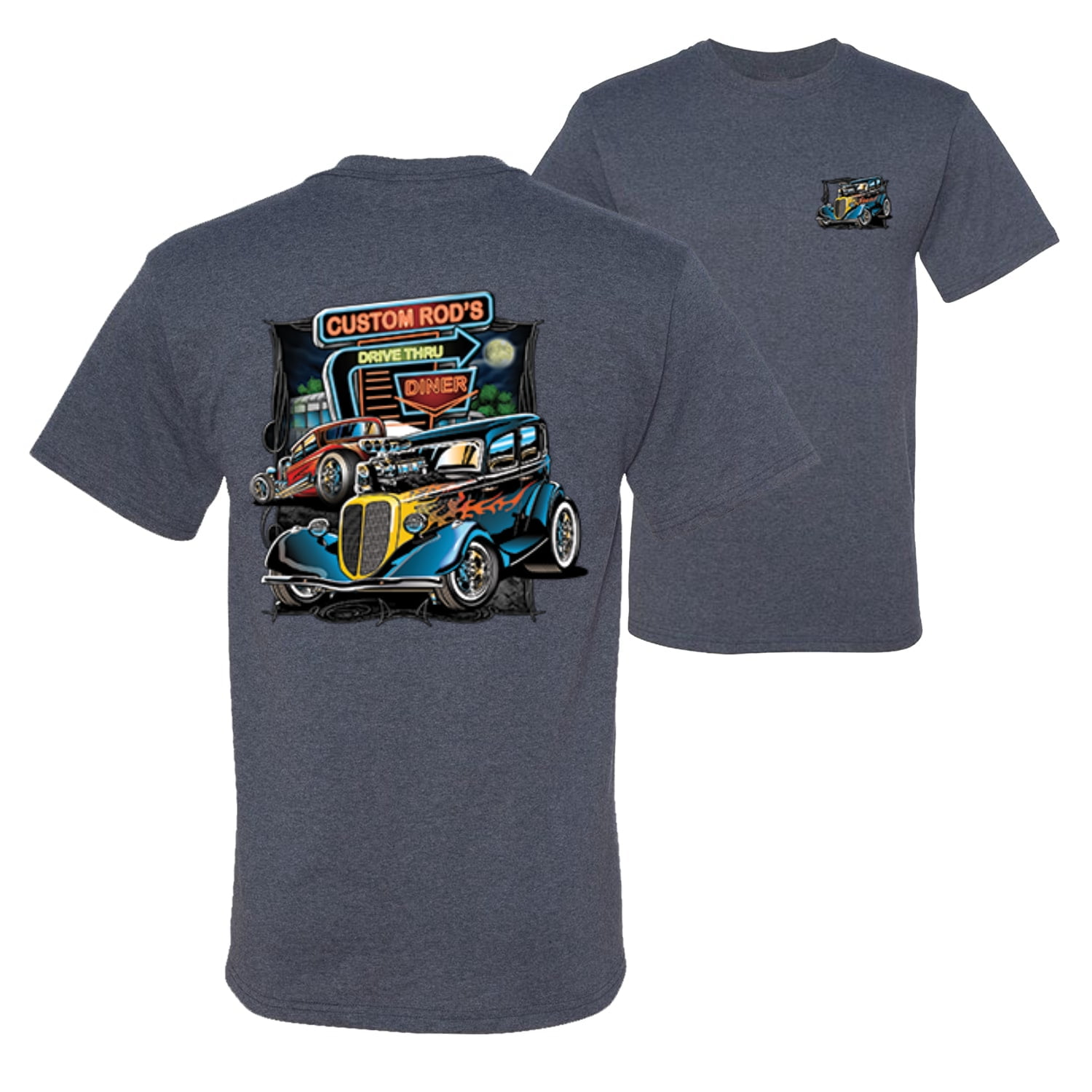 Wild Bobby,Hot Custom Rods Drive Thru Diner Cars and Trucks Front and ...