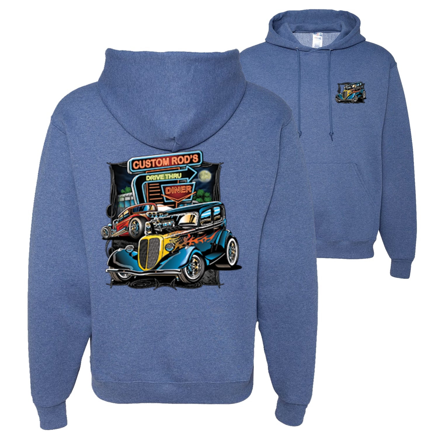Wild Bobby,Hot Custom Rods Drive Thru Diner Cars and Trucks Front and ...