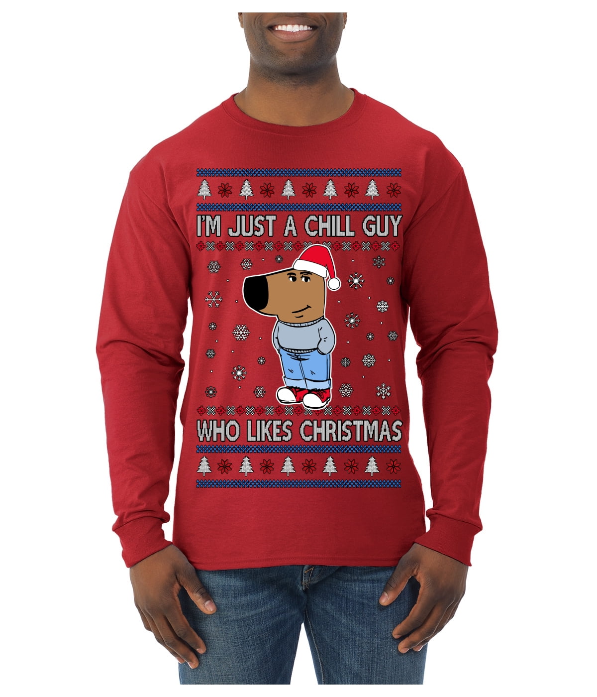 Wild Bobby I'm Just a Chill Guy Who Likes Christmas, Viral Dog My New ...