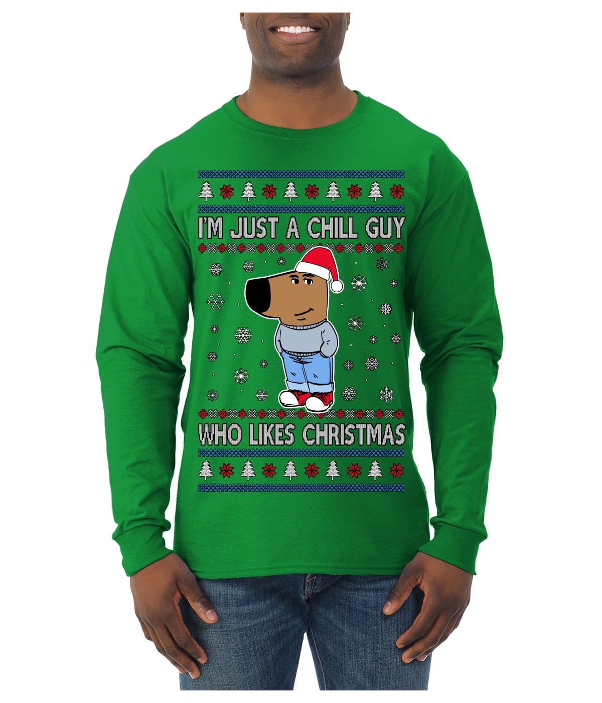 Wild Bobby I'm Just a Chill Guy Who Likes Christmas, Viral Dog My New ...