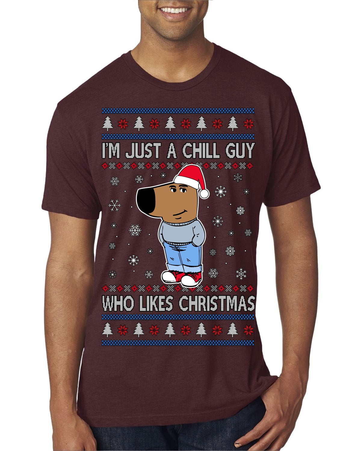 Wild Bobby I'm Just a Chill Guy Who Likes Christmas, Viral Dog My New ...