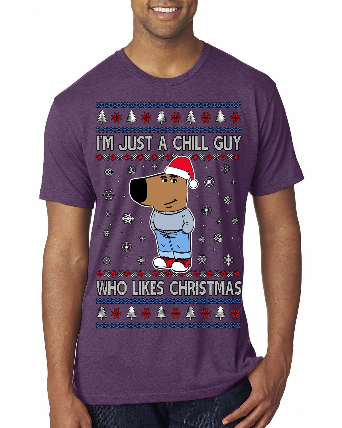 Wild Bobby I'm Just a Chill Guy Who Likes Christmas, Viral Dog My New ...