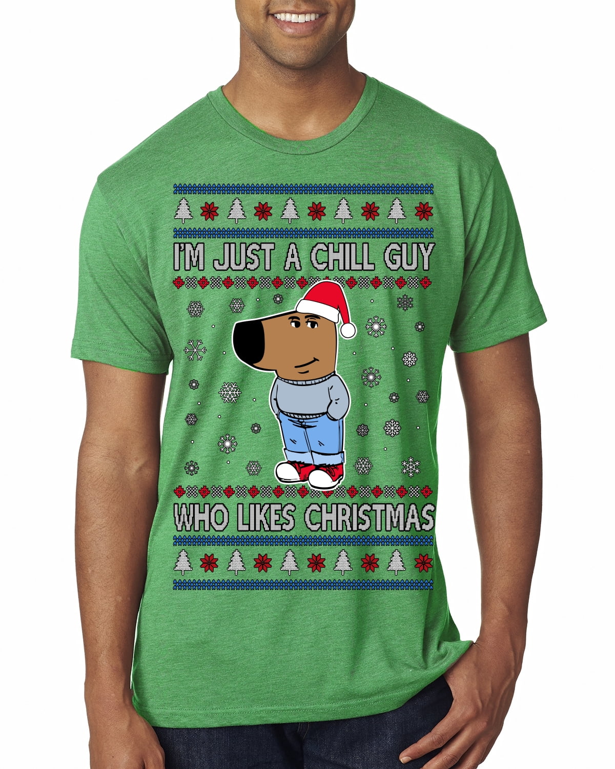 Wild Bobby I'm Just a Chill Guy Who Likes Christmas, Viral Dog My New ...