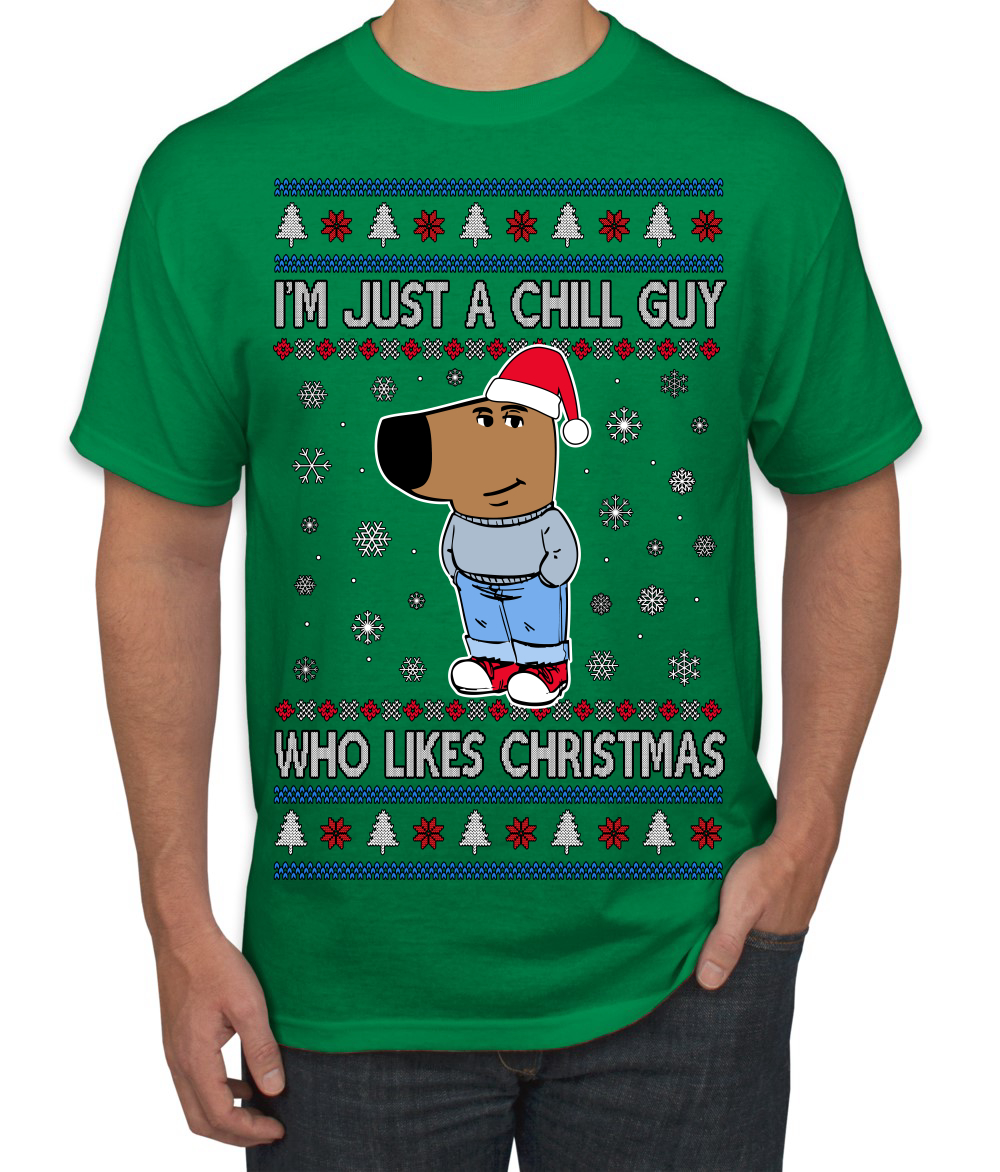 Wild Bobby I'm Just a Chill Guy Who Likes Christmas, Viral Dog My New ...