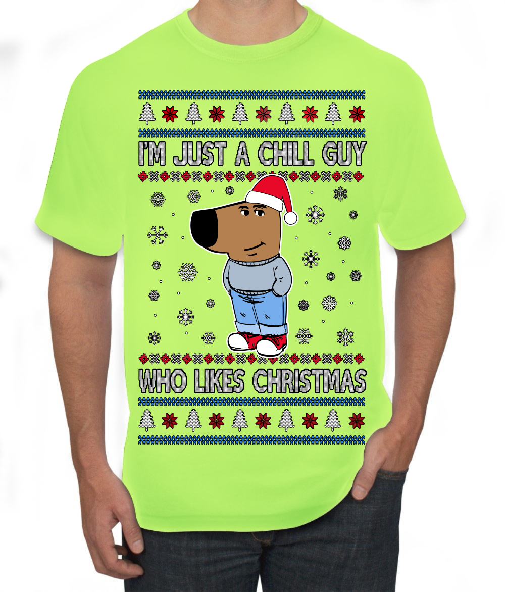 Wild Bobby I'm Just a Chill Guy Who Likes Christmas, Viral Dog My New ...