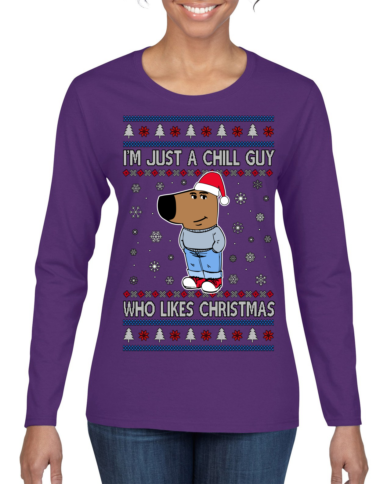 Wild Bobby I'm Just a Chill Guy Who Likes Christmas, Viral Dog My New ...