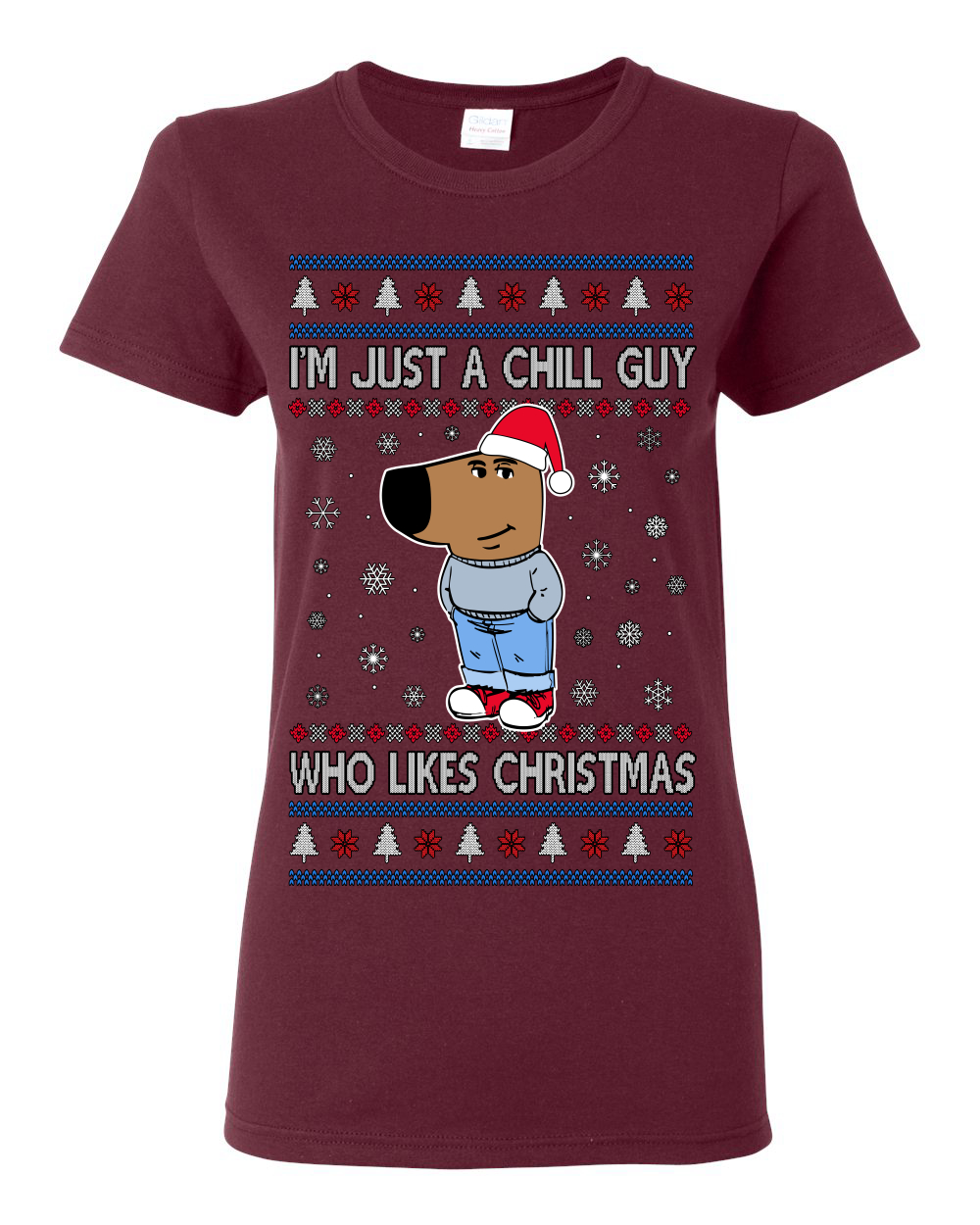 Wild Bobby I'm Just a Chill Guy Who Likes Christmas, Viral Dog My New ...