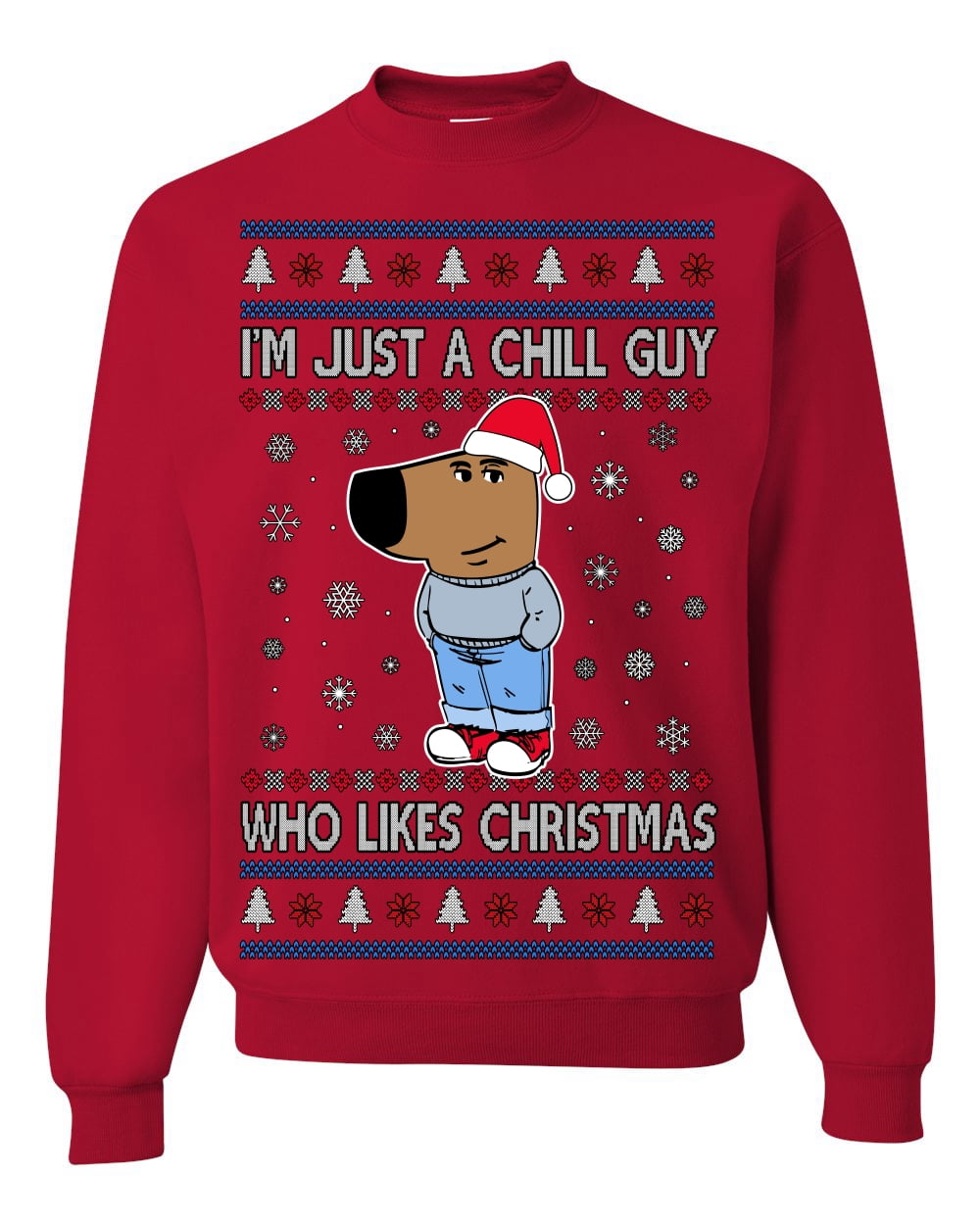 Wild Bobby I'm Just a Chill Guy Who Likes Christmas, Viral Dog My New ...