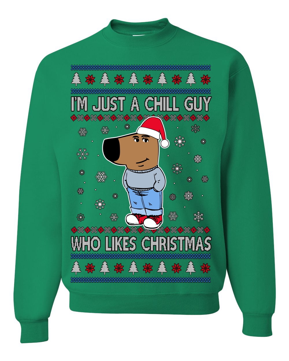 Wild Bobby I'm Just a Chill Guy Who Likes Christmas, Viral Dog My New ...