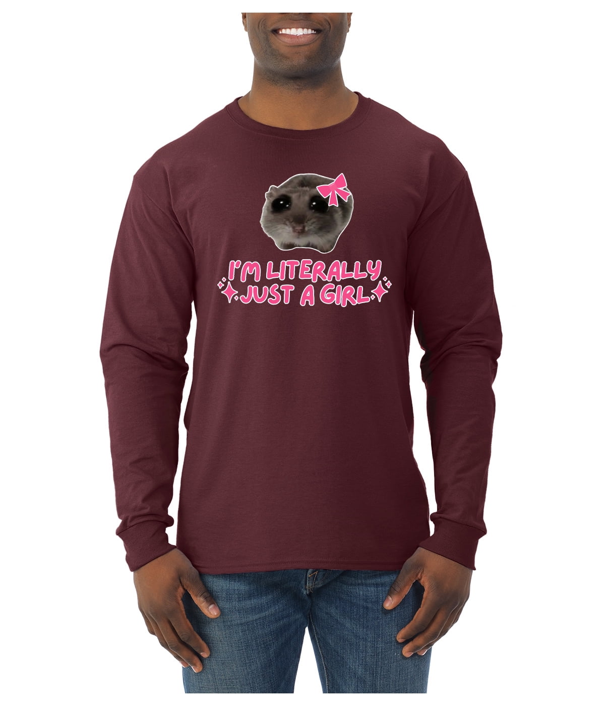 Wild Bobby I'm Literally Just a Girl Funny Deep Fried Brain Rot Hamster ...