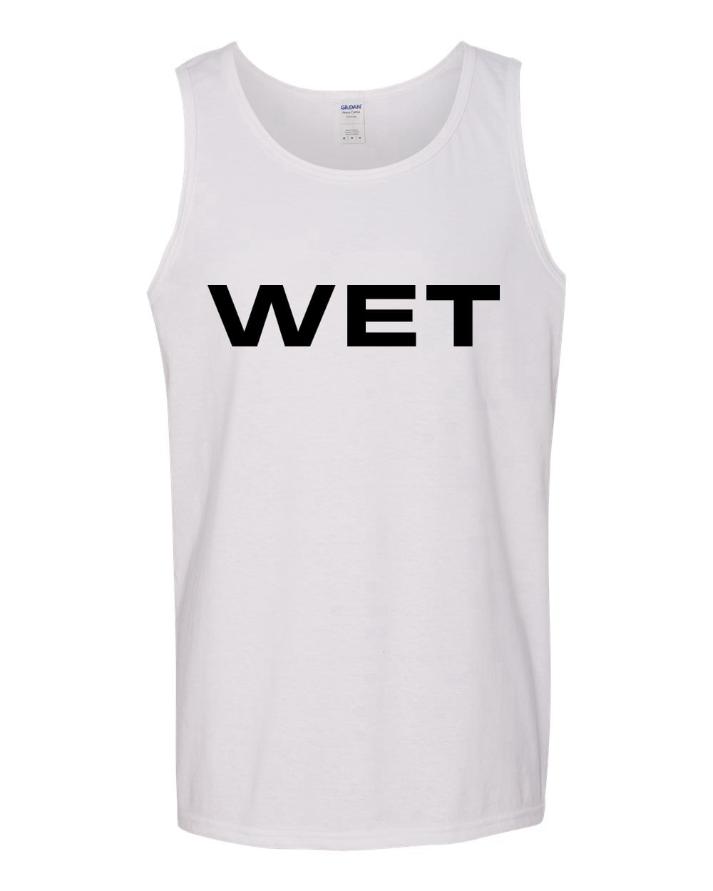 Wild Bobby Iconic Famous Ye WET Graphic Men Tank Top - Walmart.com