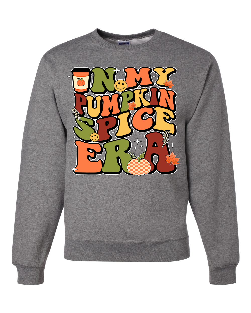 Wild Bobby In My Pumpkin Spice Era Groovy Letters Smiley Faces ...