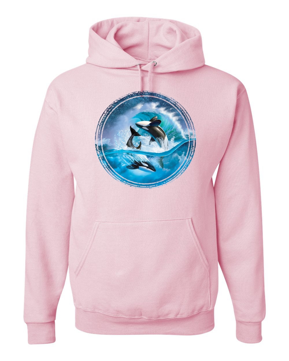 Wild Bobby, Killer Whale Circle Underwater Blue Sperm Whales Fashion ...