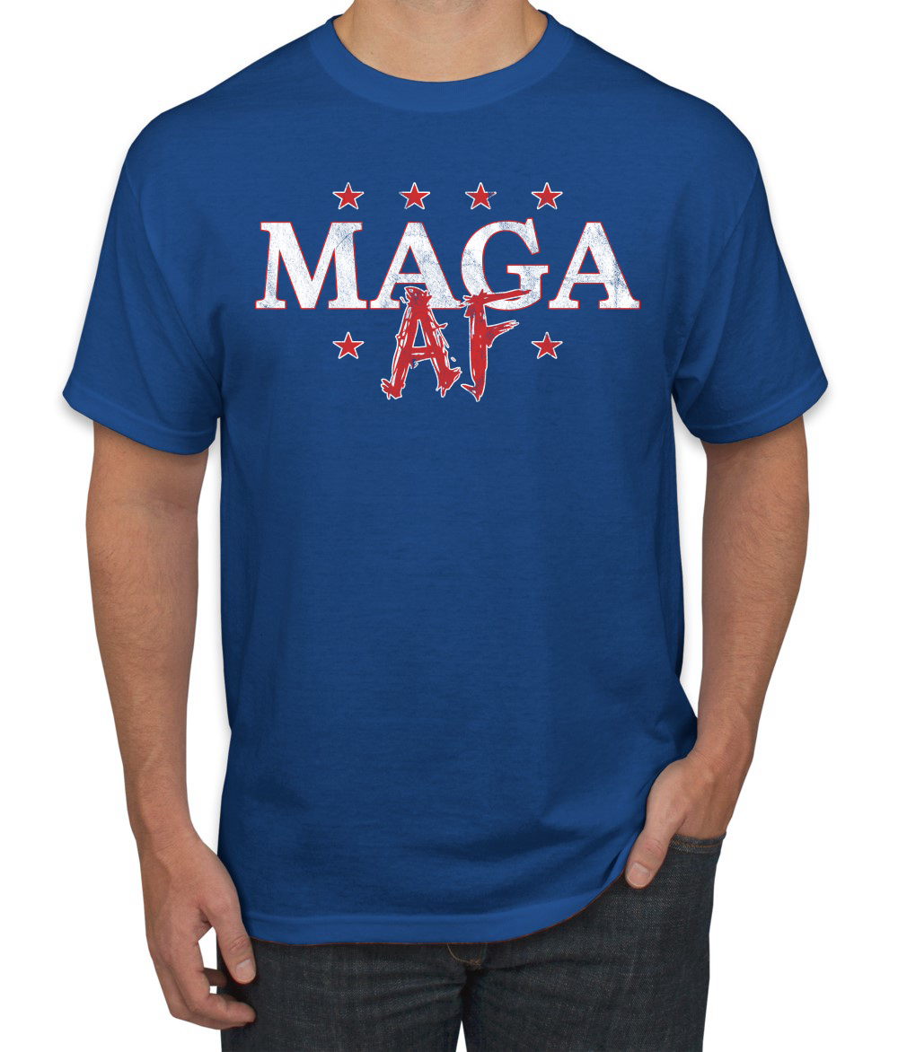 Wild Bobby MAGA AF Funny Make America Great Again Logo Trump 2024 Men ...