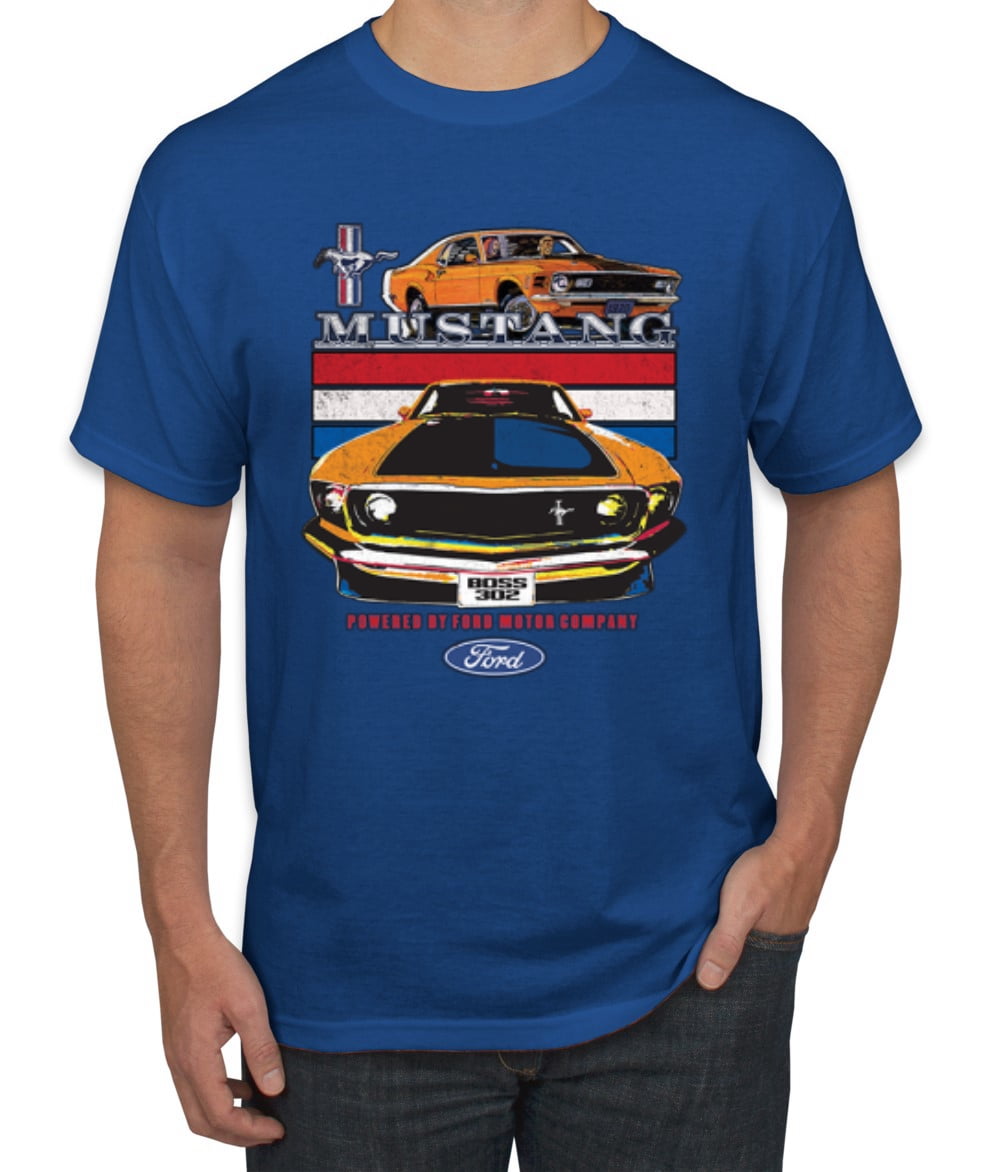 Wild Bobby, Mustang Ford Classics Cars and Trucks Men Graphic Tee ...