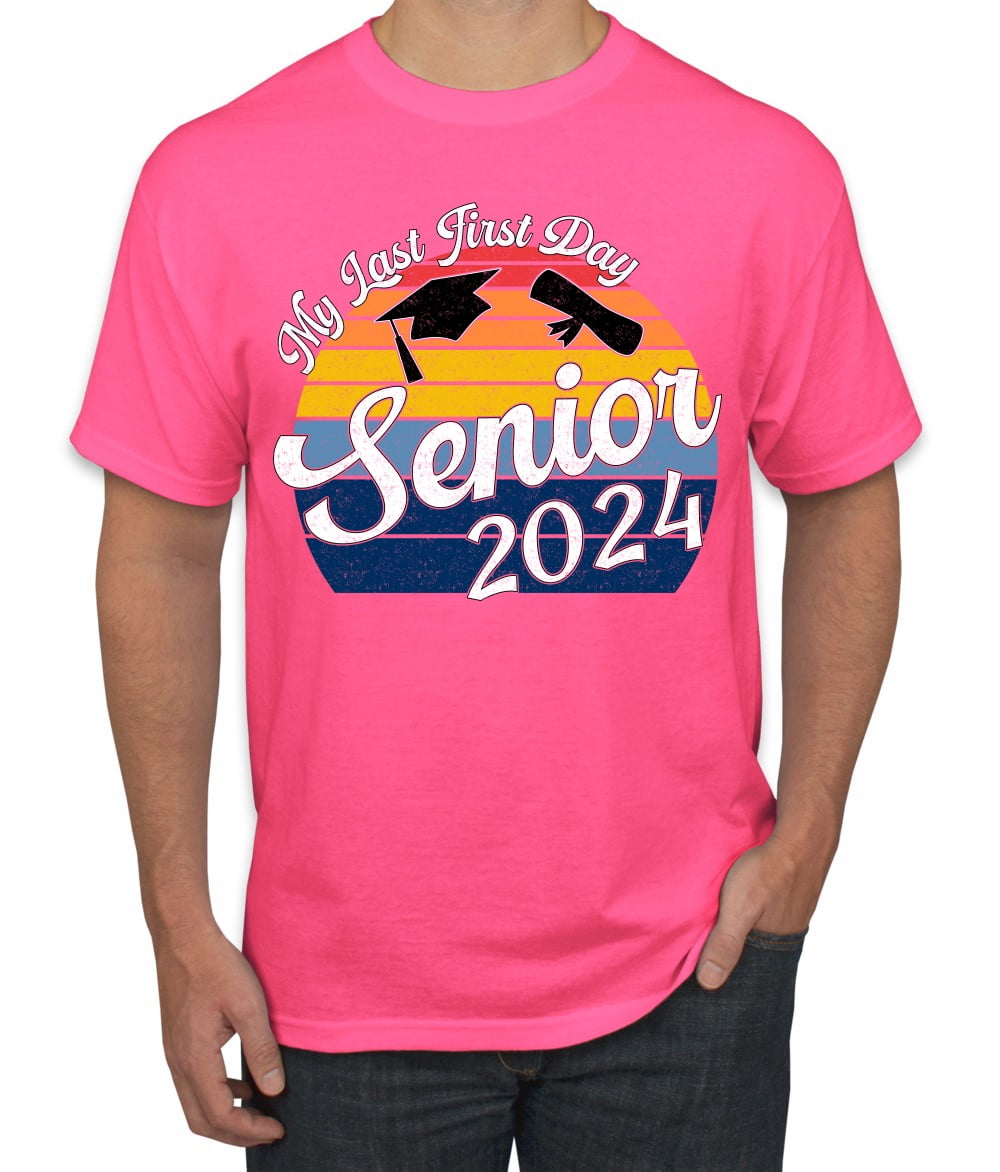 Wild Bobby My Last First Day Sunset Graduation Cap and Diploma Vintage ...