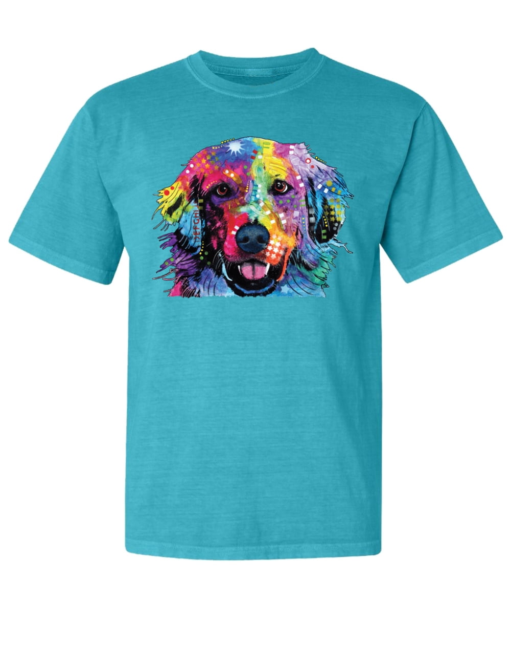 Wild Bobby,Neon Cute Dean Russo Labrador Retriver Dog Lover Garment ...