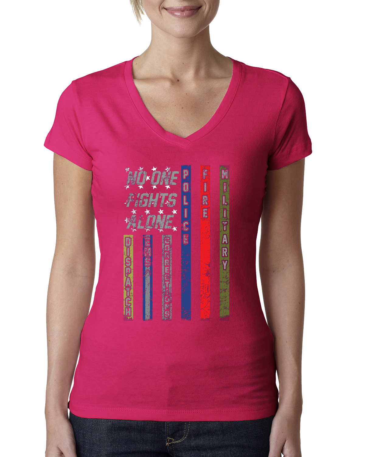 Wild Bobby, No One Fights Alone First Responder Dispatcher EMS Corrections Police Fire Military ...