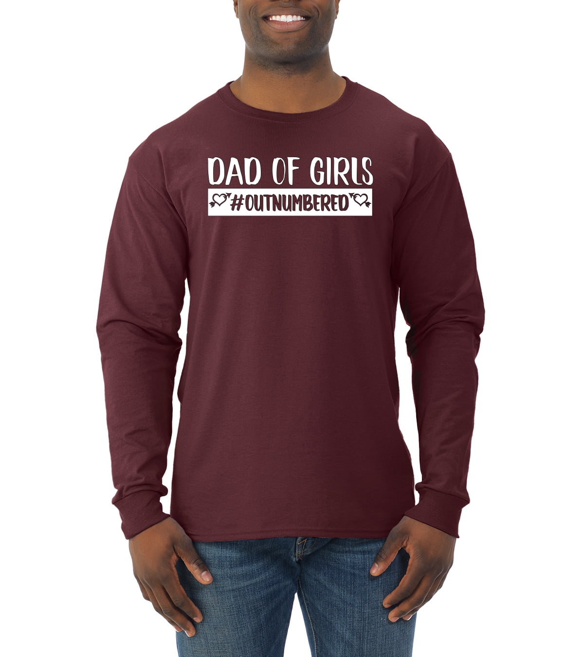 Wild Bobby, Outnumbered Dad with Girls Gift, Father's Day, Men Long ...