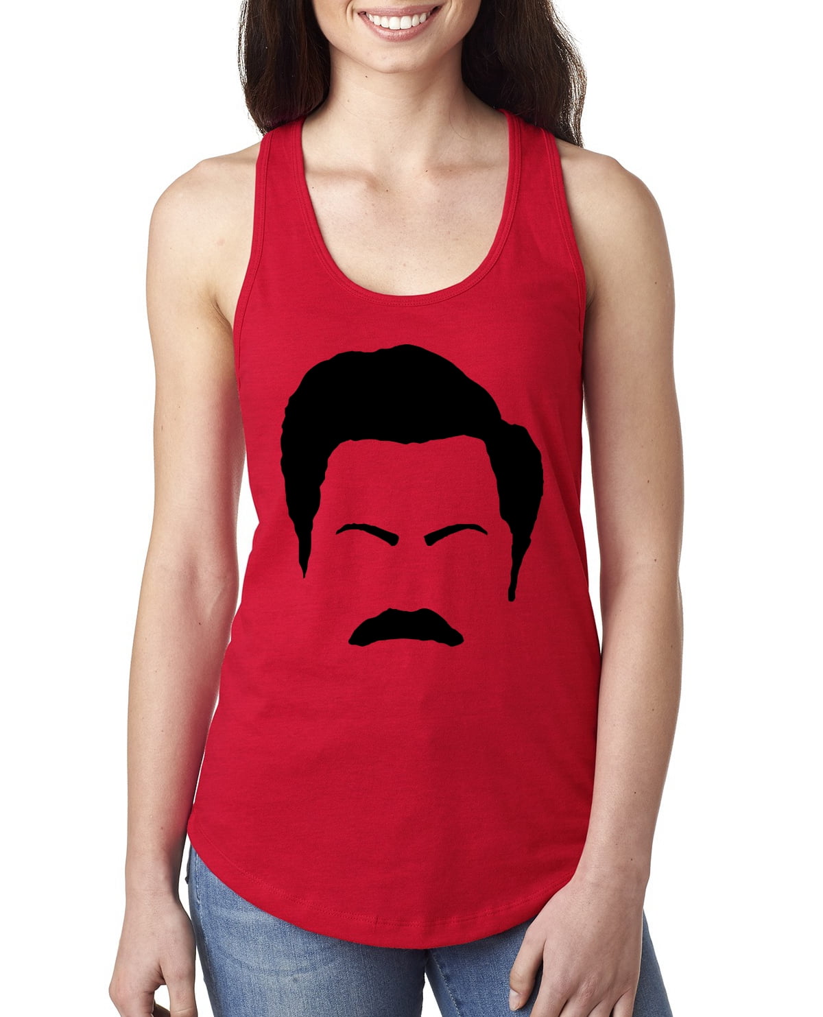 Wild Bobby, Parks and Rec Fans Ron Swanson Mustache Face Silhouette ...