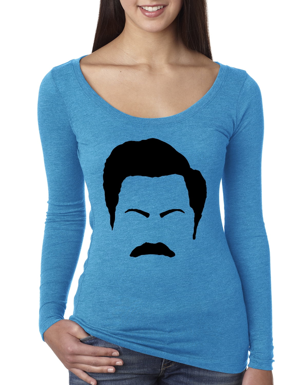 Ron Swanson Silhouette