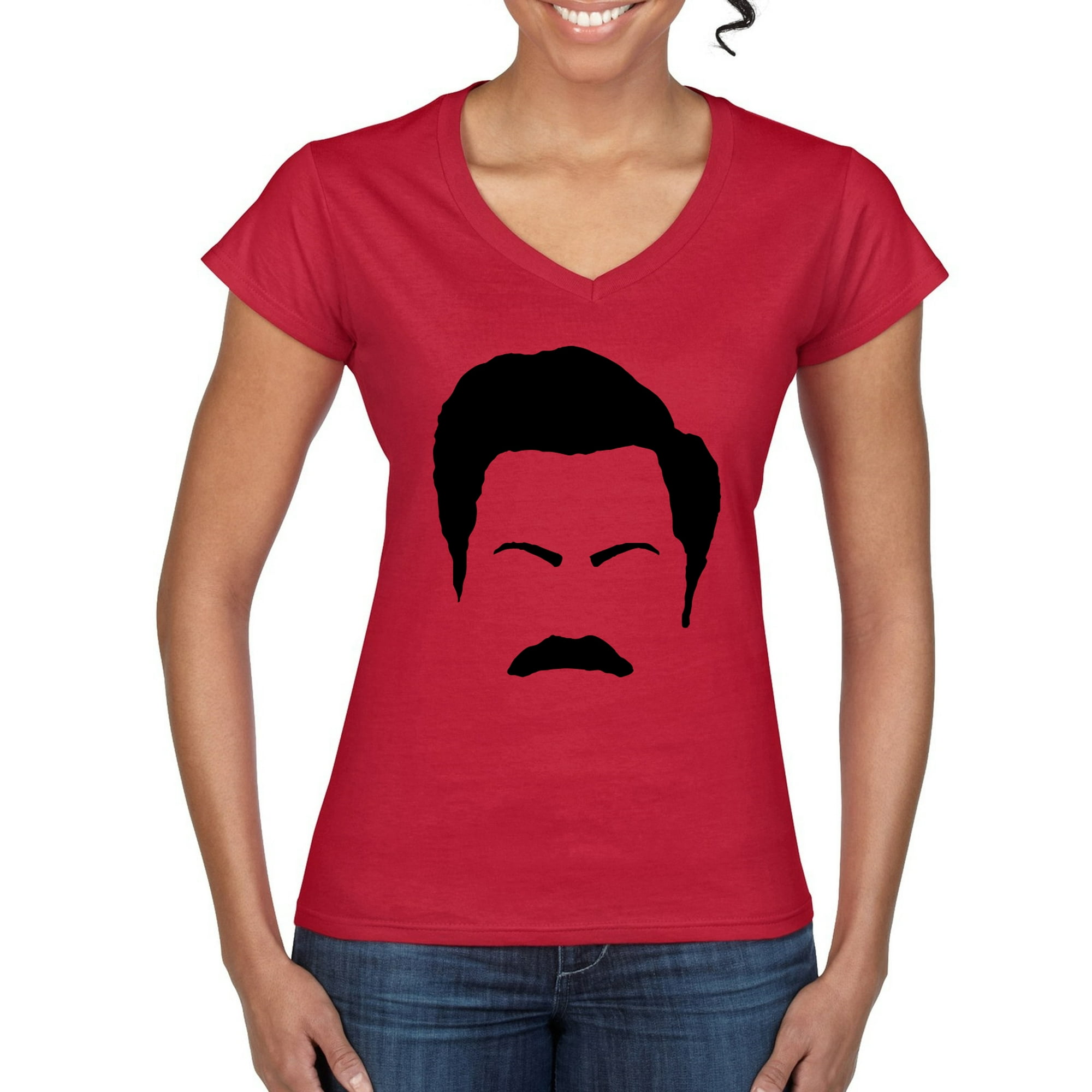 Ron Swanson Silhouette
