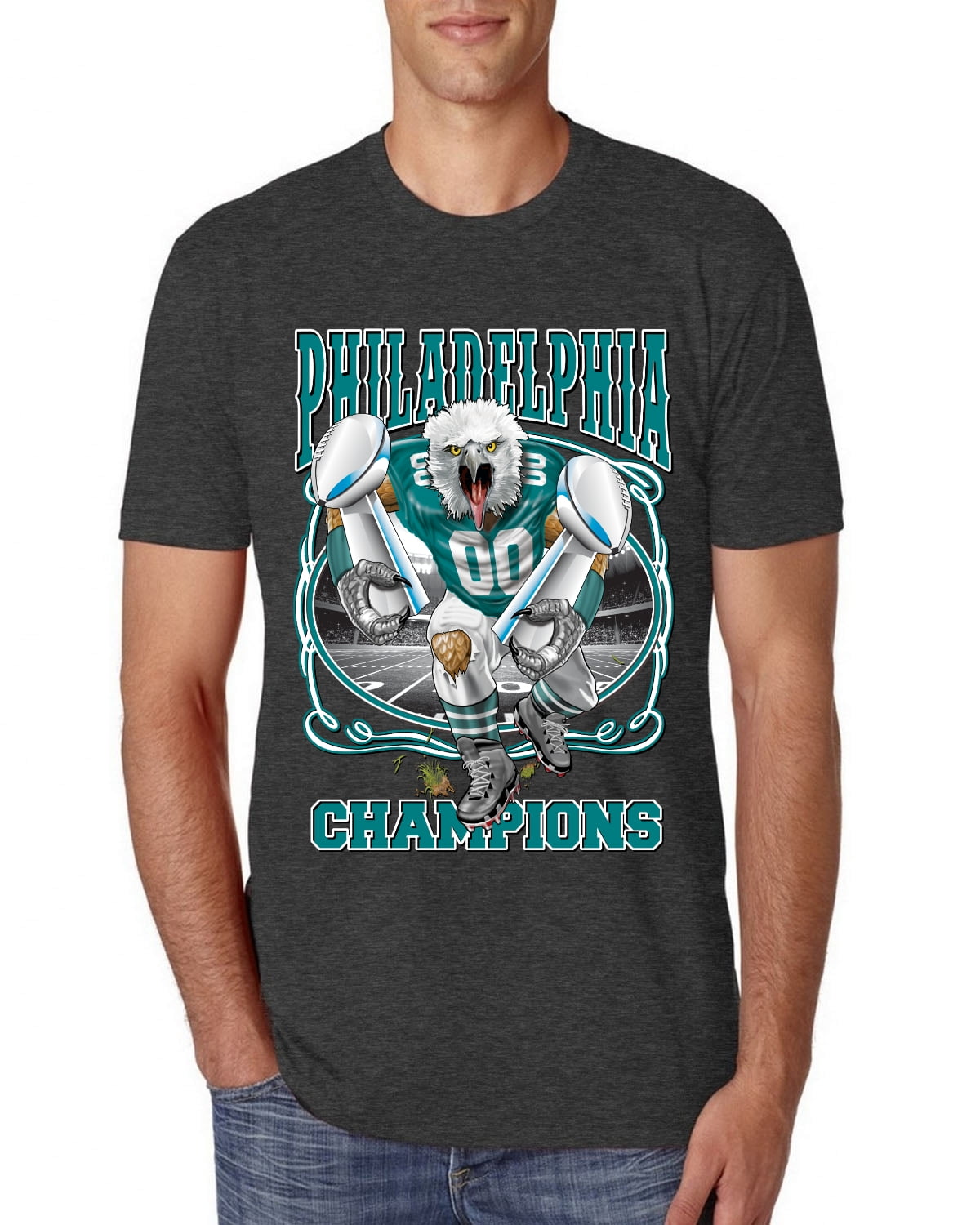 Wild Bobby Philly PA Football 2x Champions Birds Championship, Phila ...