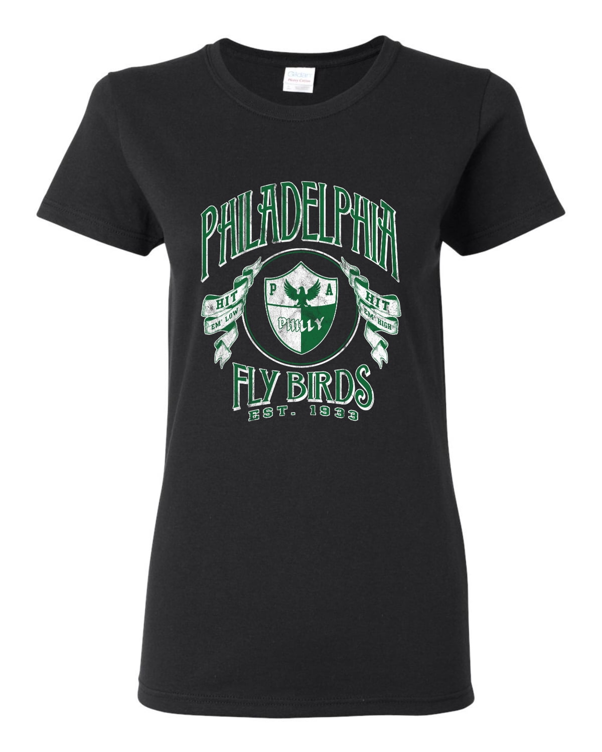 Wild Bobby Philly PA Football Fly Birds Est 1933 Classic Logo Green ...