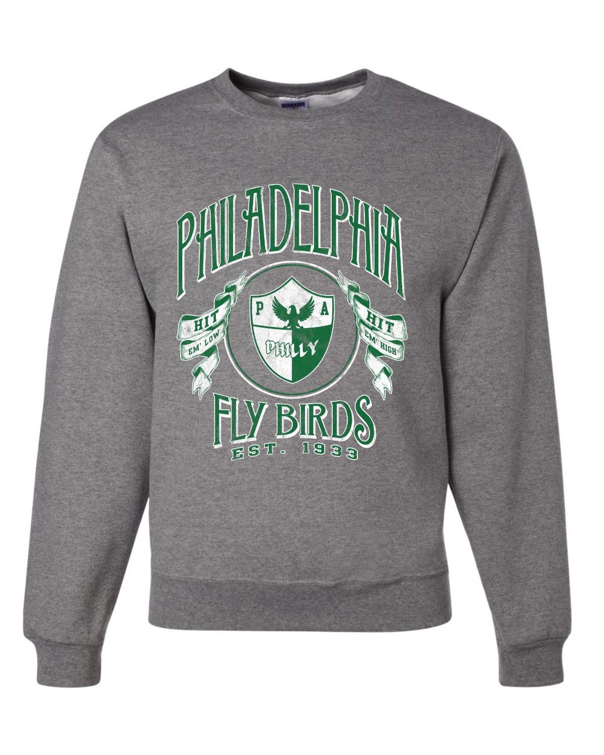 Wild Bobby Philly PA Football Fly Birds Est 1933 Classic Logo Green ...