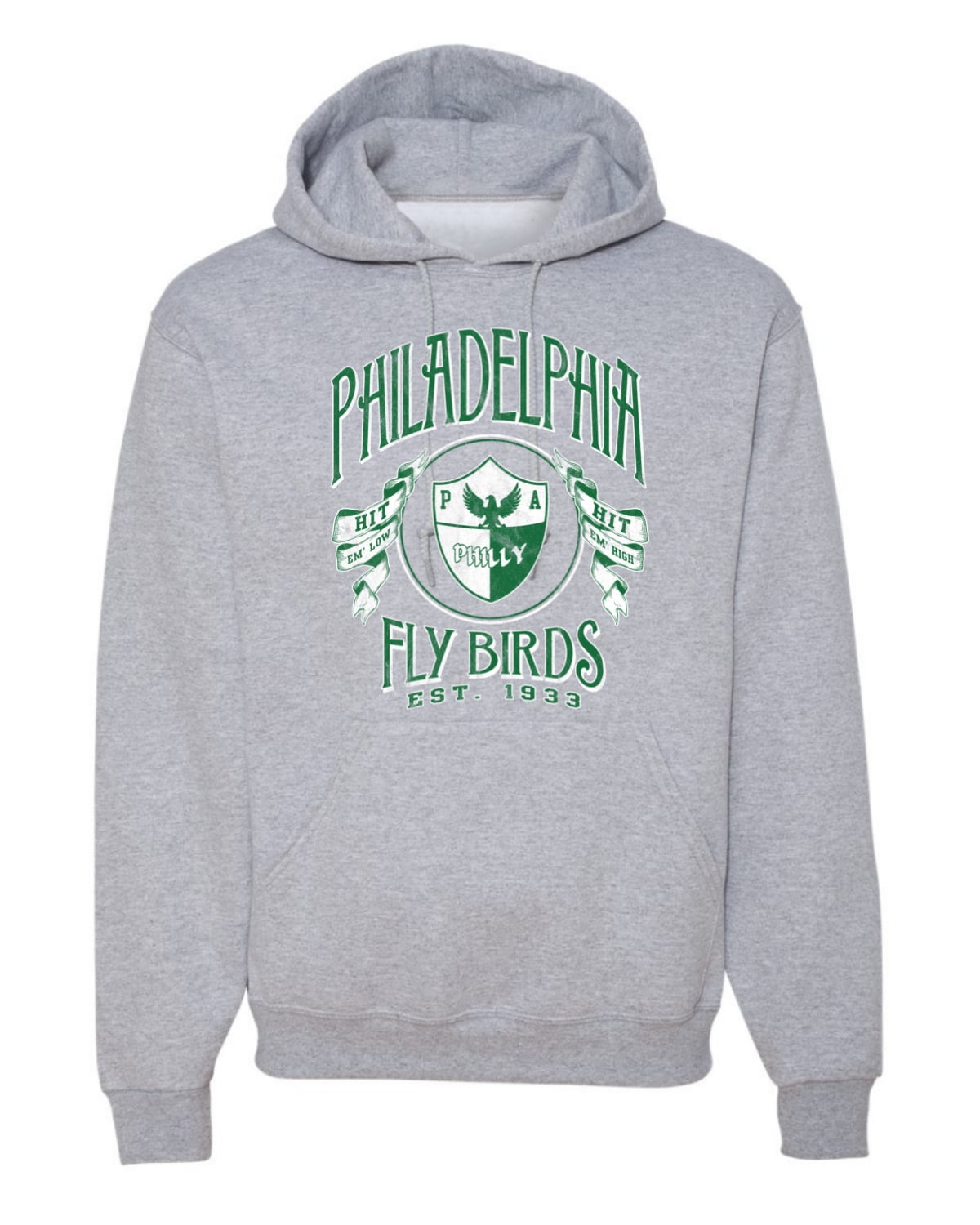 Wild Bobby Philly PA Football Fly Birds Est 1933 Classic Logo Green ...