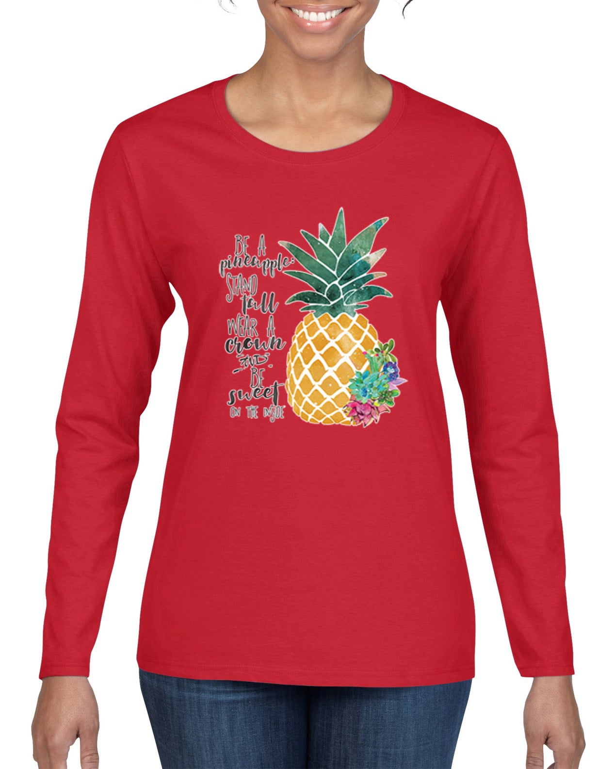 Wild Bobby, Pineapple Stand Tall Wear Crown And Stay Sweet Inside Arty Inspirational Pop Culture ...
