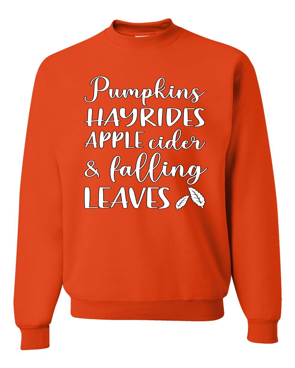 Wild Bobby Pumpkins Hayrides Apple Cider and Falling Leaves White and ...