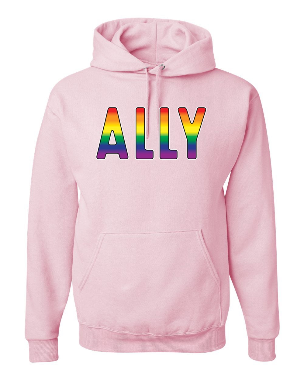 Wild Bobby, Rainbow Ally in Support of LGBT | Mens LGBT Pride Hooded ...